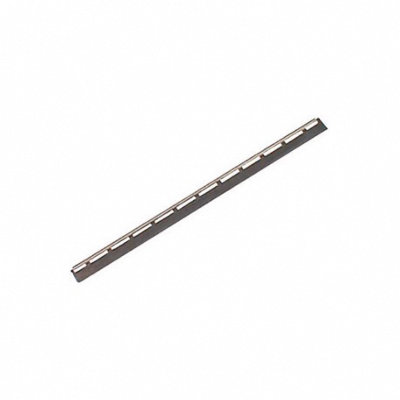 Barrette S inox avec lamelle caoutchouc dur 25 cm