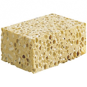 Eponge végétale gros travaux - SPONTEX Azella 75 - Sachet de 5